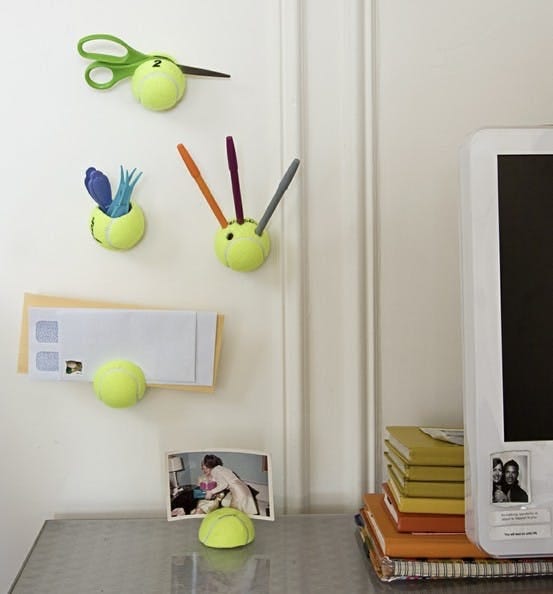 DIY: Key Holder dari Bola Tenis. Bola tenis yang biasanya dilempar ...