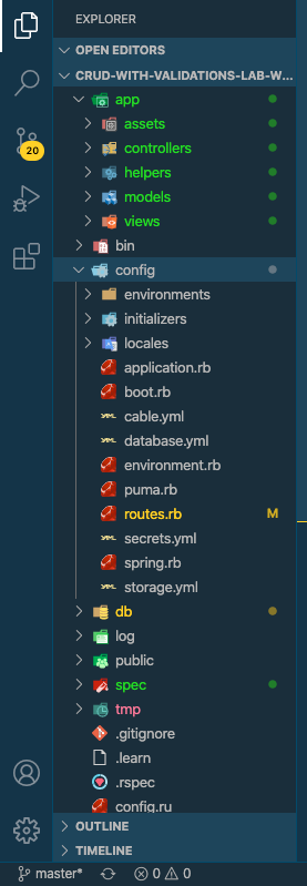 How-to make a simple one-model Rails CRUD website with MVC before ...