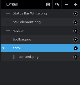 Pixate Tutorial: Animation based on scroll direction with pull to refresh