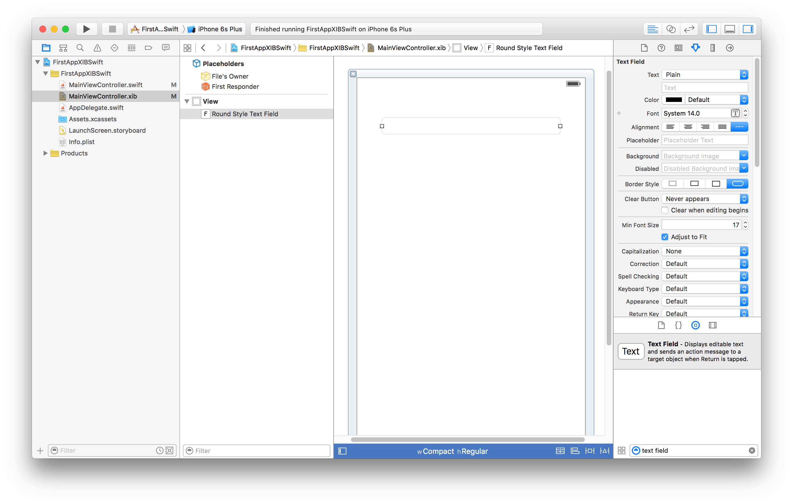 Your First Ios App Using Interface Builder Via Xibs Xcode 72 Swift 21 By Dan Stepanov