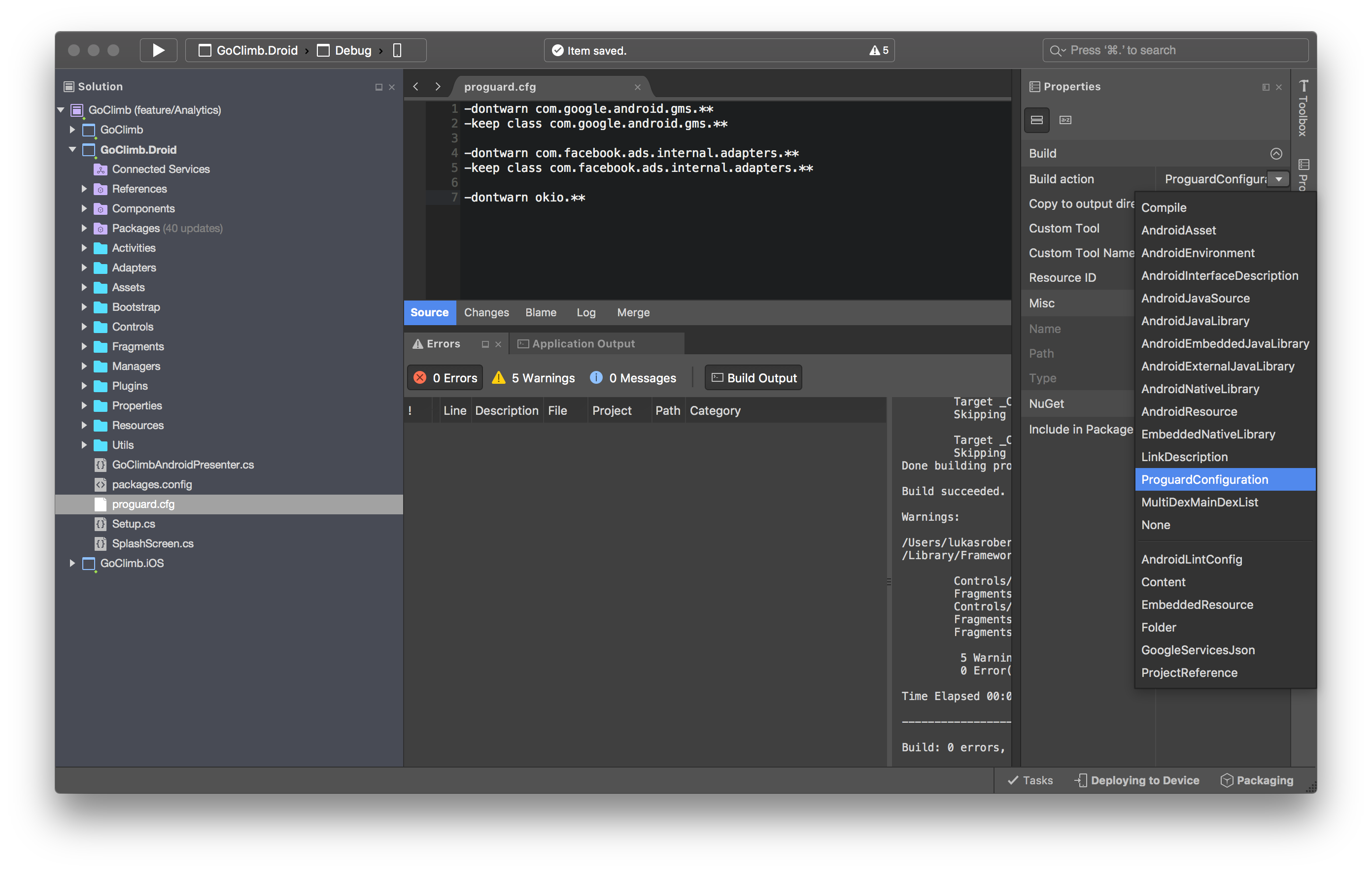 Configuring Proguard and Xamarin Android | by Lukas Roberts | HackerNoon.com | Medium