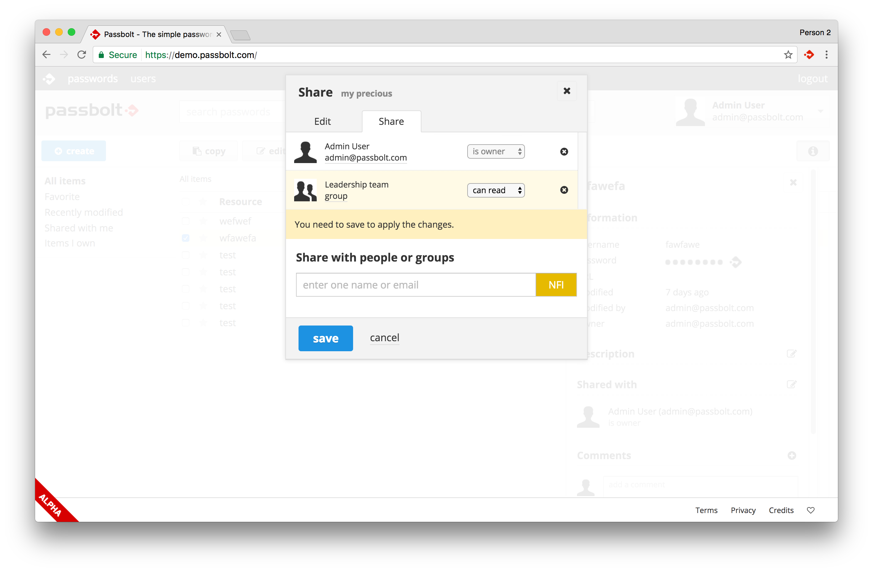 Meet passbolt new ‘groups’ feature - passbolt - Medium