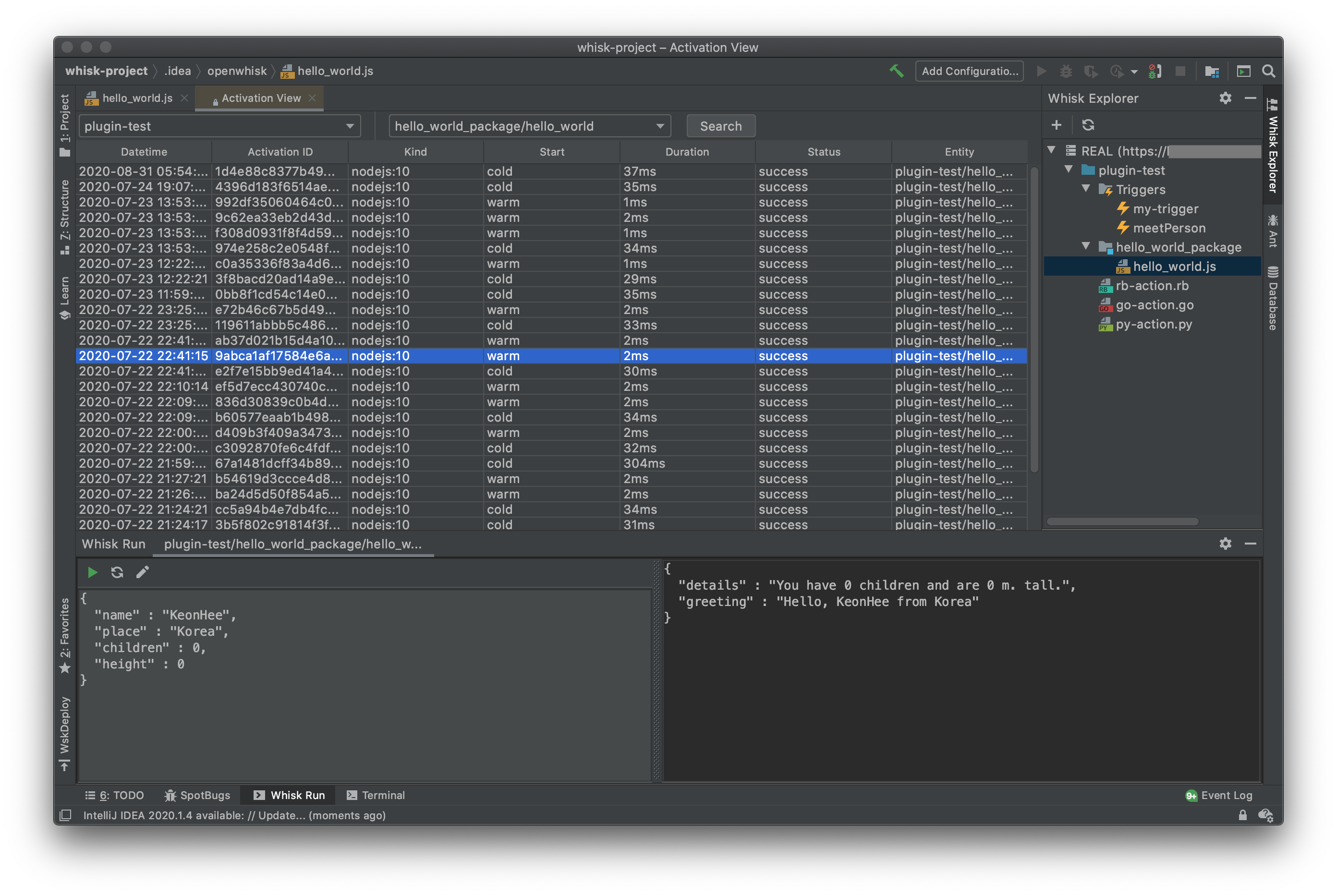 Introducing Jetbrain IDE plugins for Apache OpenWhisk | by KeonHee | Apache OpenWhisk | Medium