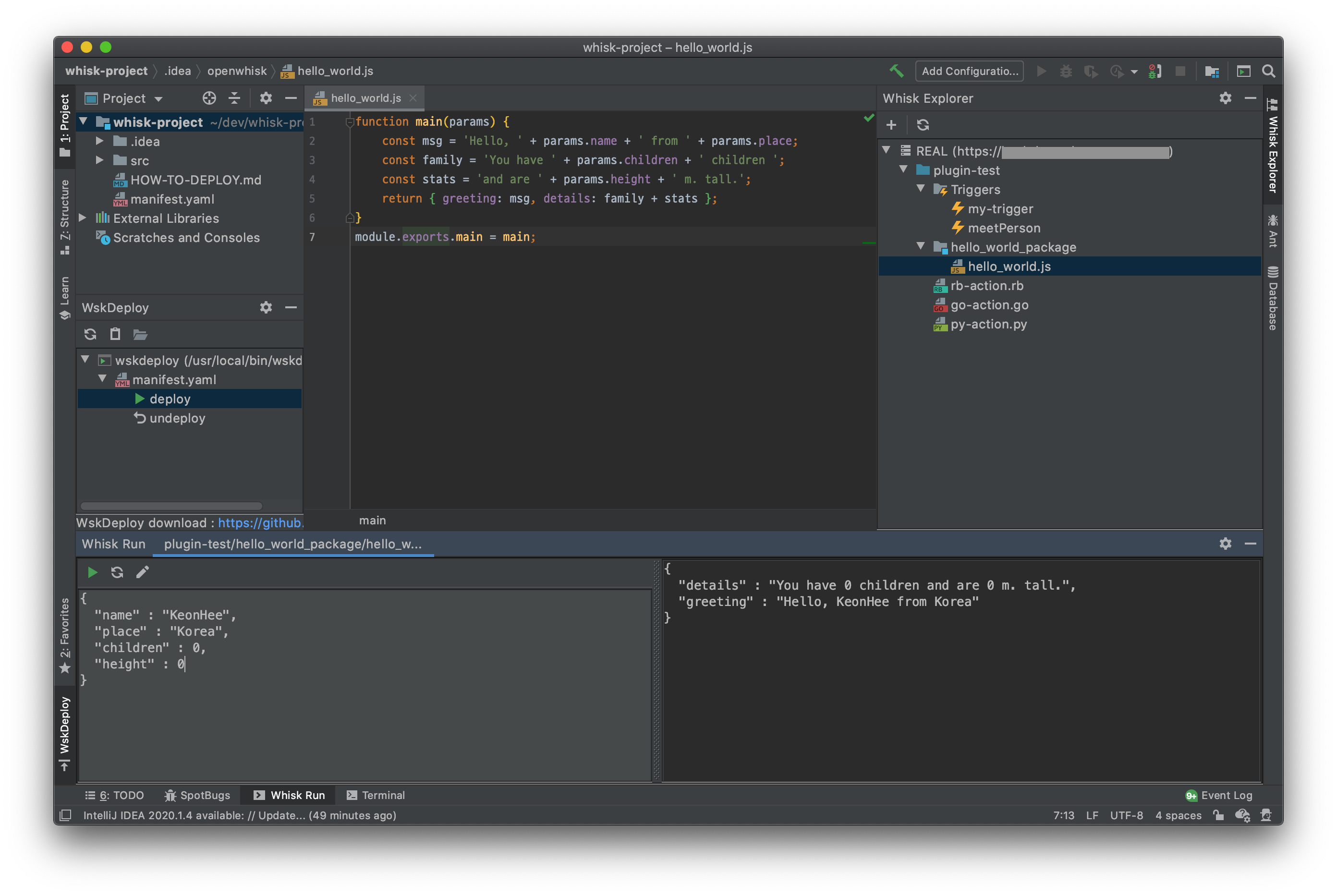 Introducing Jetbrain IDE plugins for Apache OpenWhisk | by KeonHee | Apache OpenWhisk | Medium