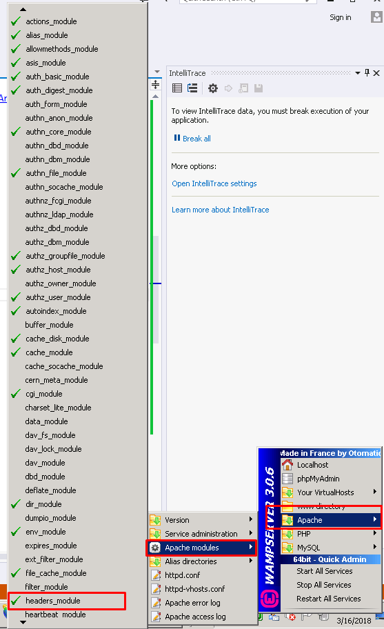 How To Resolve The Error In Wampserver No ‘access Control Allow Origin Header Is Present On