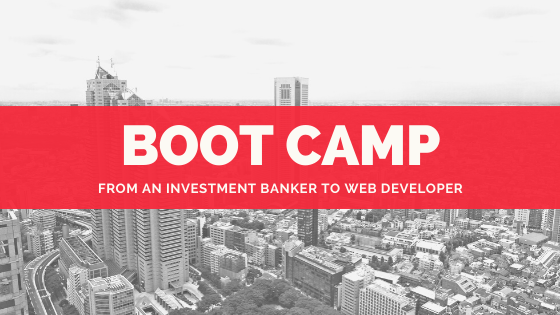 How an investment banker became a web developer thru programming boot ...
