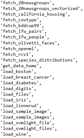 Built-in Datasets in Python. Python modules containing built-in… | by ...