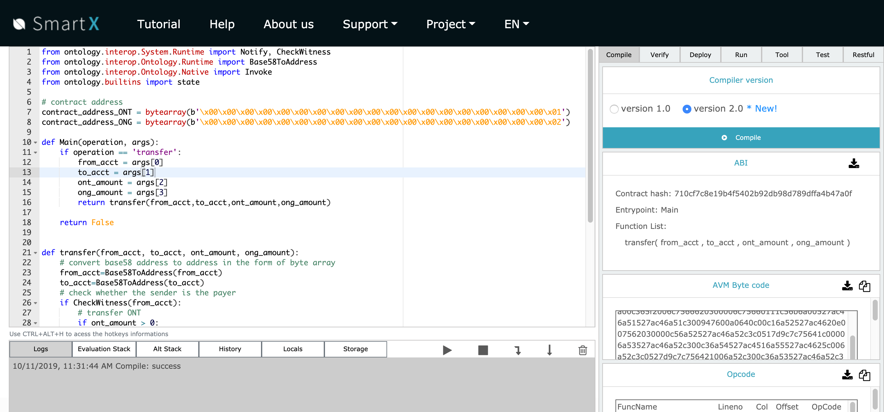 How to Write a Smart Contract on Ontology with Python — (Part 4) | by The Ontology Team ...
