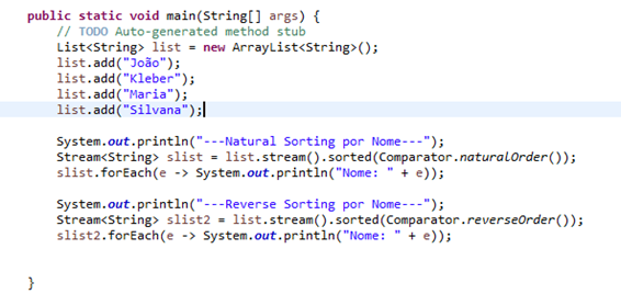 Ordenando com método Java Stream Sorted() | by Pedro Filipe | Medium