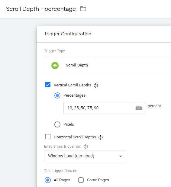 How to Track Scroll Depth on Webpage | by Andrey Plotnikov | Medium