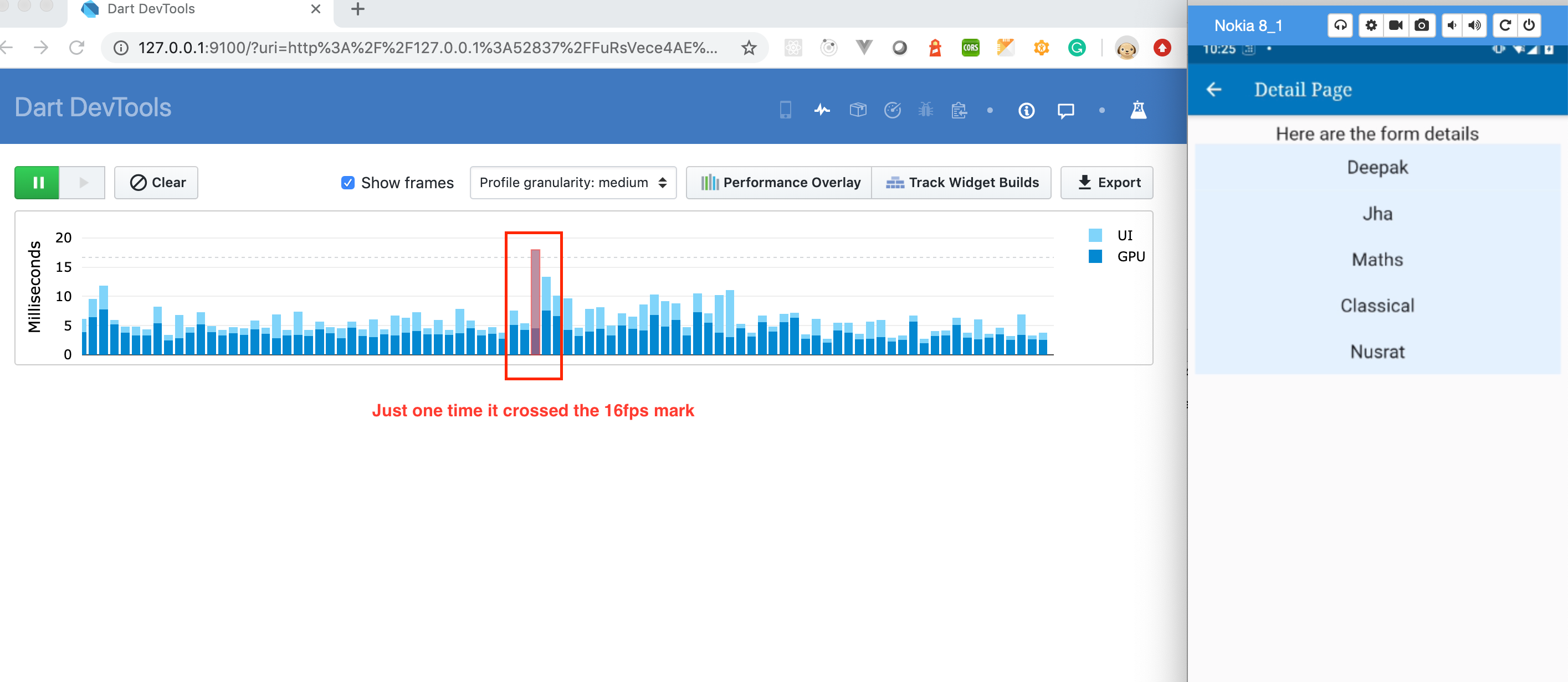 Flutter Performance Through Dev Tools Measure Performance In Most Common Use Case Itnext