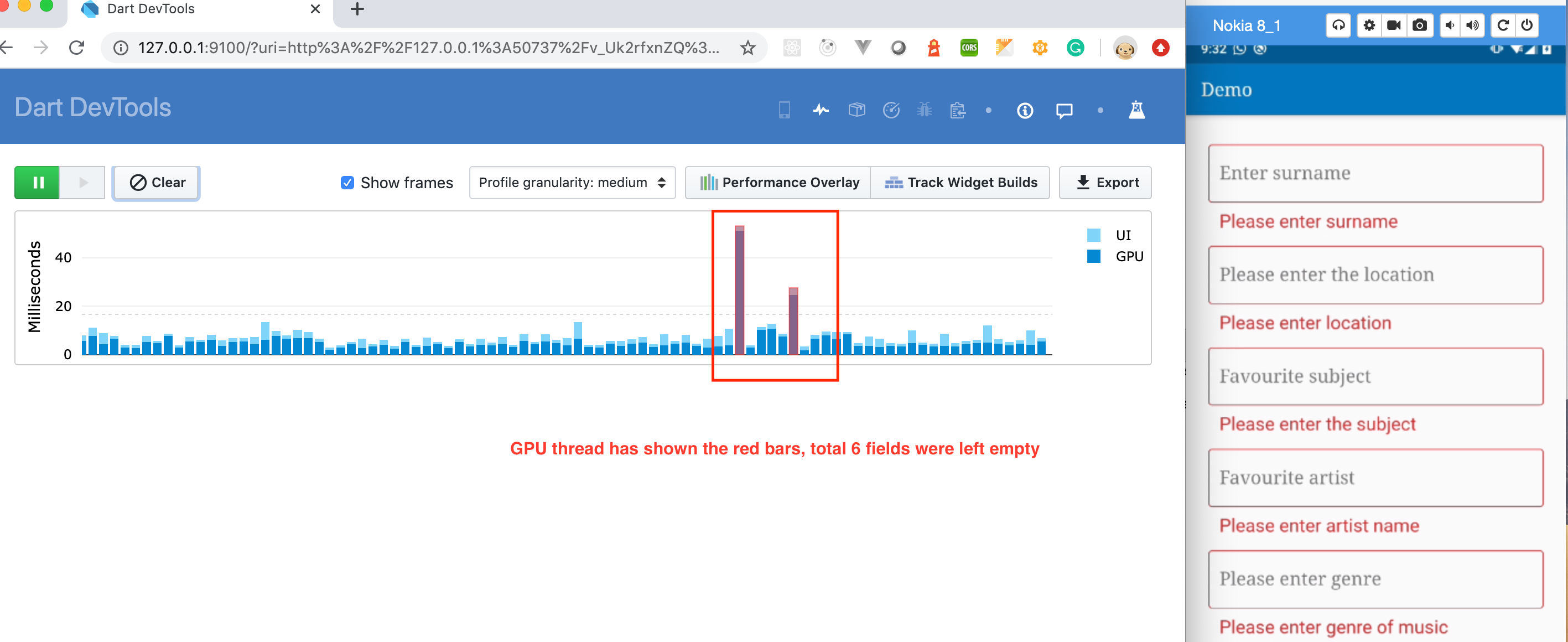 Flutter Performance Through Dev Tools Measure Performance In Most Common Use Case Itnext