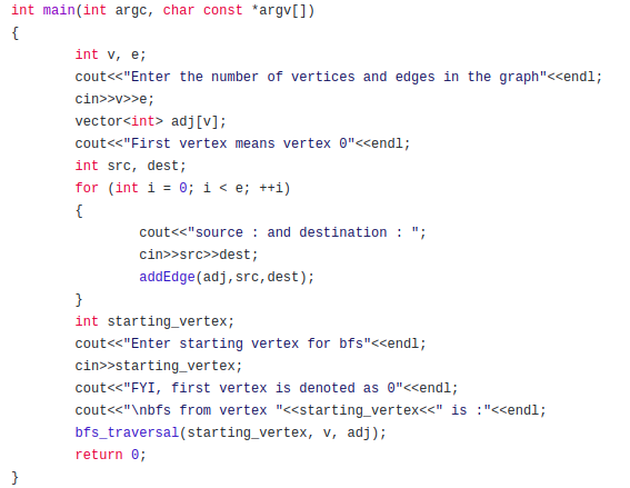 BFS Simplest C++ 💪. Hello! | by Aashish Budania | Medium