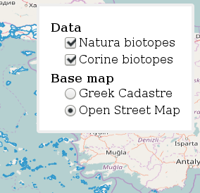 OpenLayers 3+: Adding a layer switcher | by Antonis Christofides | GIS tips | Medium