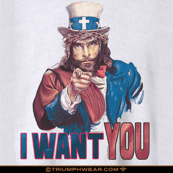 Uncle Sam Christ. a preacher is a loner | by Michael Stultz | Medium