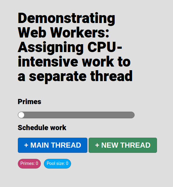 Multi-threading in JS, and what you can do with it! | by Sam Hendrickx ...