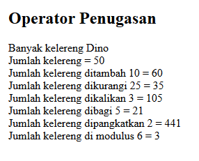 Operator JavaScript — Assignment (Penugasan) | by Open Class Academy | Medium