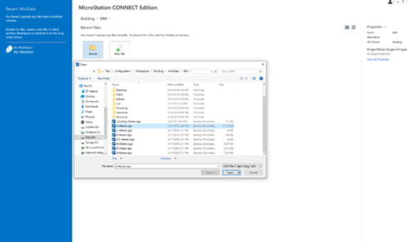 Performance Enhancement In Microstation Connect Edition Update 14 — Workspaces With Large