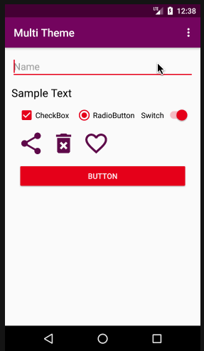 Android : Colors and Multiple Themes | by Vinit Agrawal | Medium