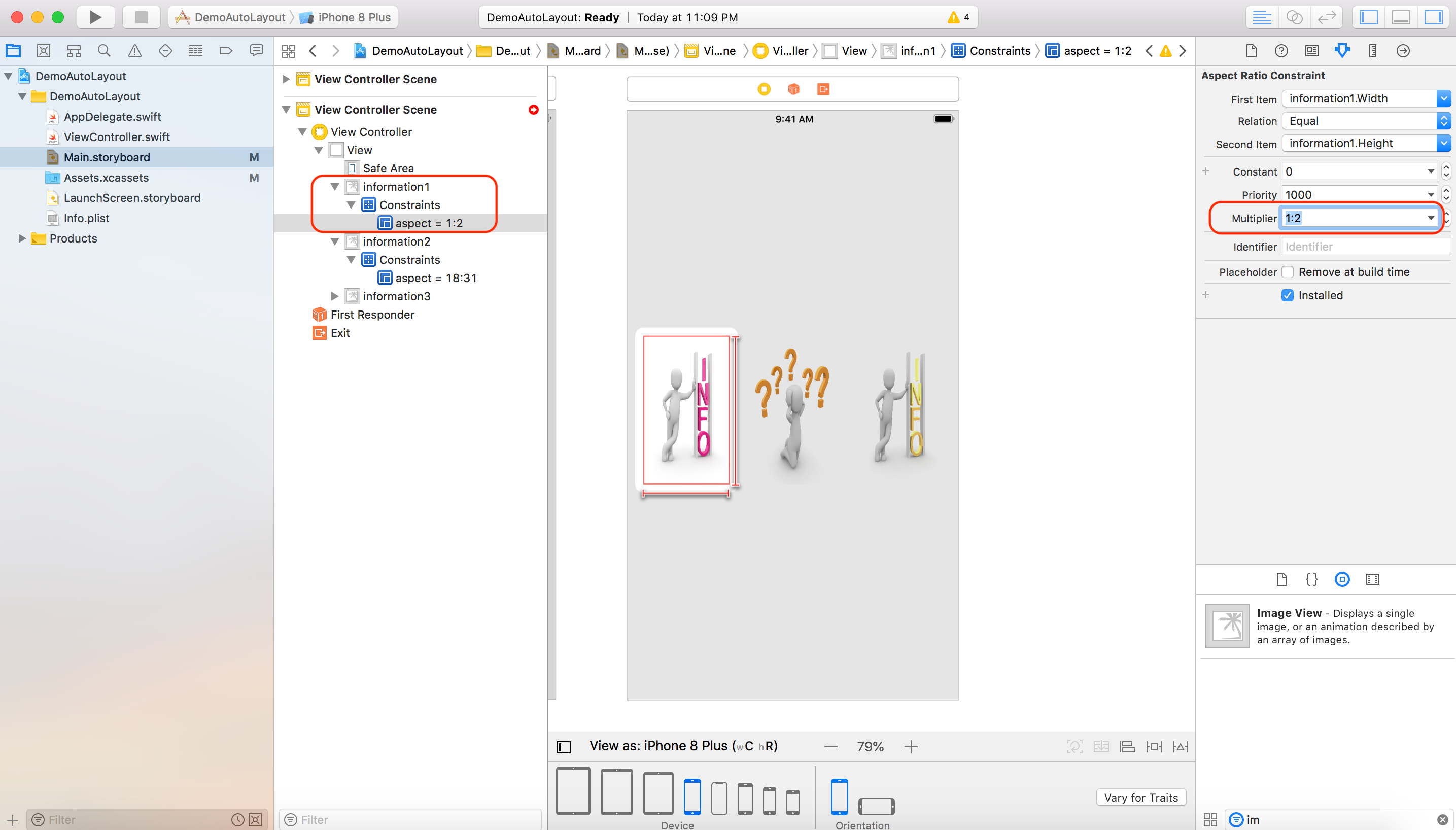 『簡易說明Xcode』Auto Layout練習. Auto… | by Shin Chao | 彼得潘的 Swift iOS App 開發教室 | Medium