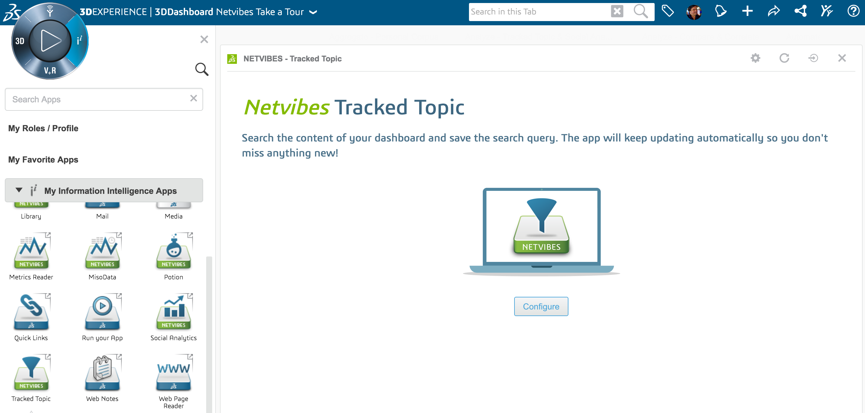 Netvibes now available within the 3DEXPERIENCE Platform | by Freddy J ...