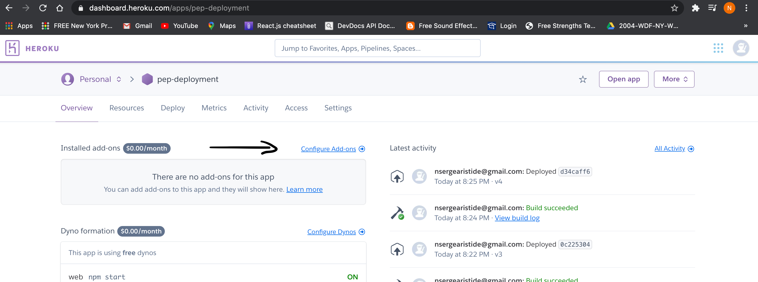 How To Deploy Your Project Using Heroku And Travis By Serge Aristide Nikiema Jul 2020 Medium