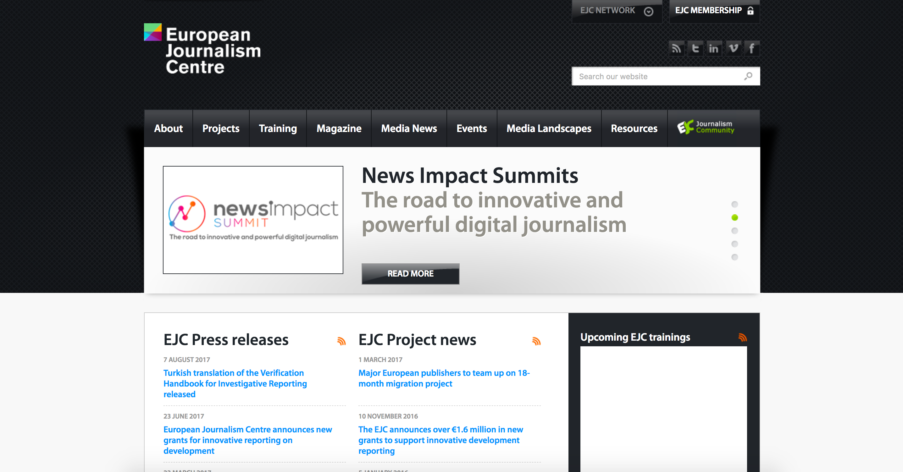 The story behind the European Journalism Centre’s new visual identity ...