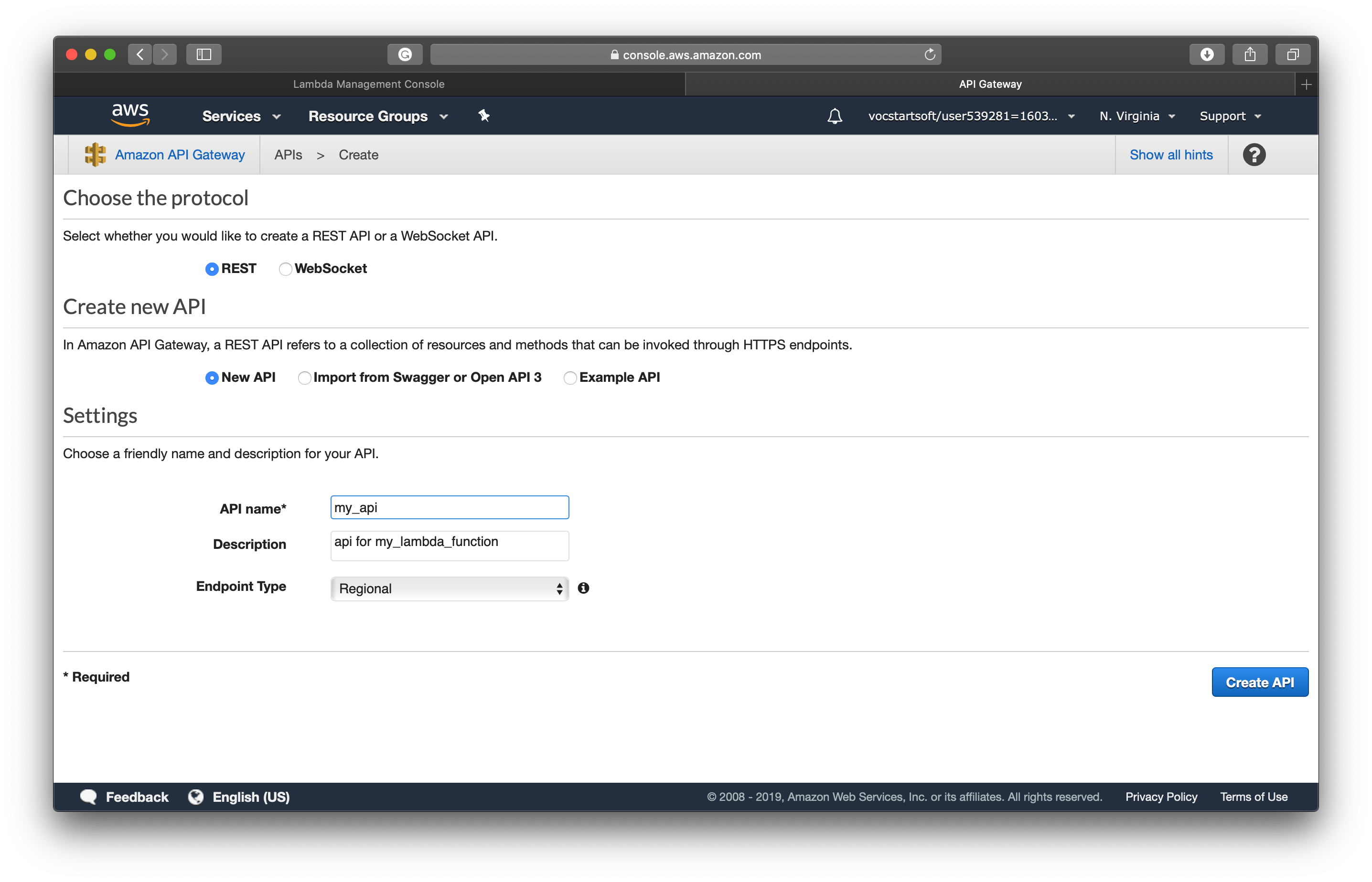 Restful Api With Aws Lambda And Amazon Api Gateway By Selvaratnam