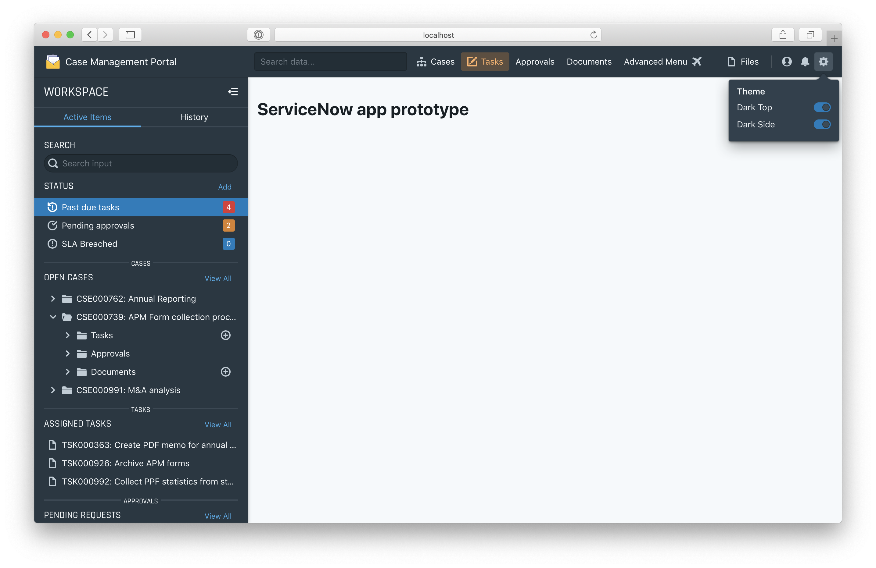 React Applications In Servicenow Service Portal By