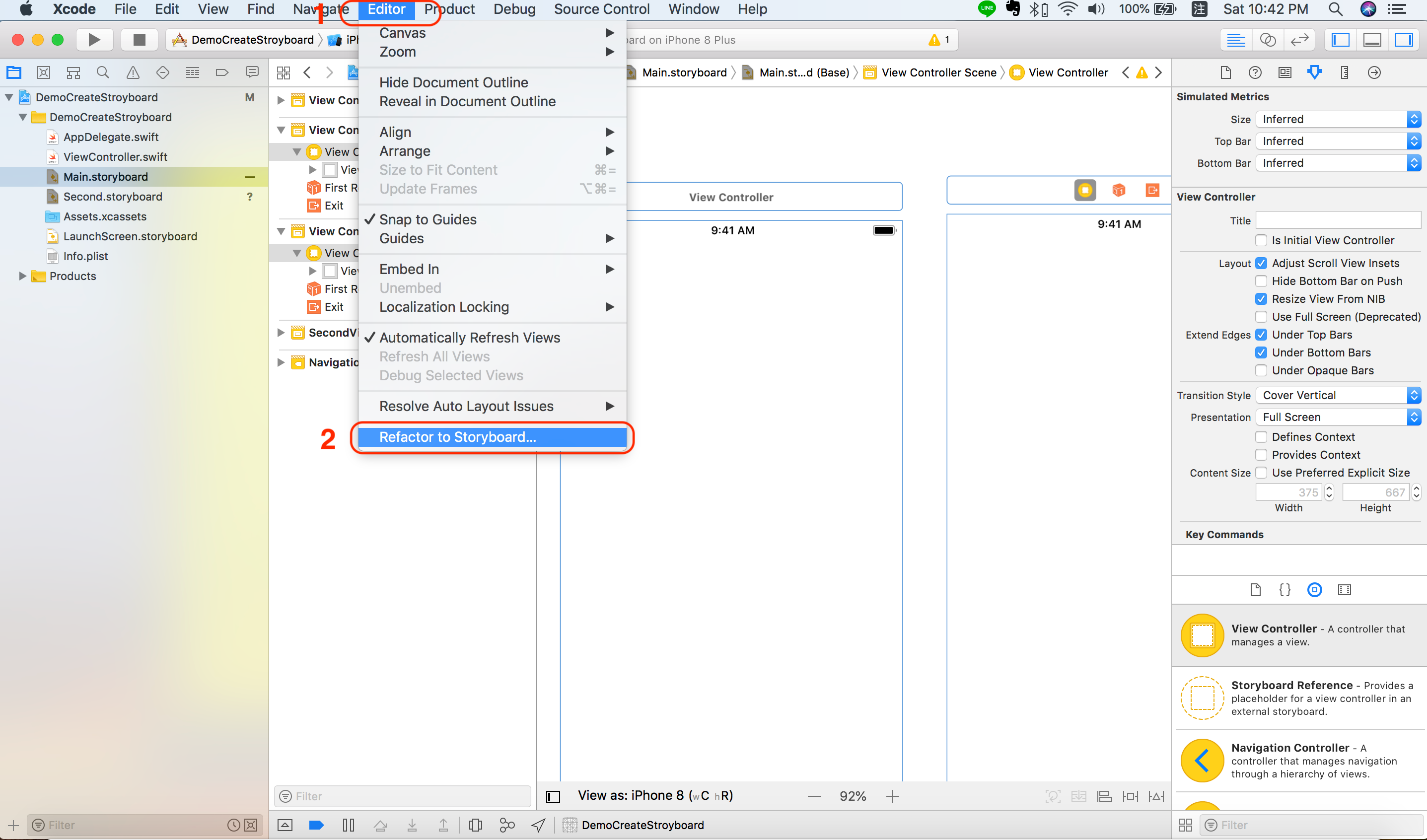 『簡易說明Xcode』多個Storyboard的建立. 當製作App時，如果都在一個Storyboard上完成，當然可以，但是當App的… | by Shin Chao | 彼得潘的 ...
