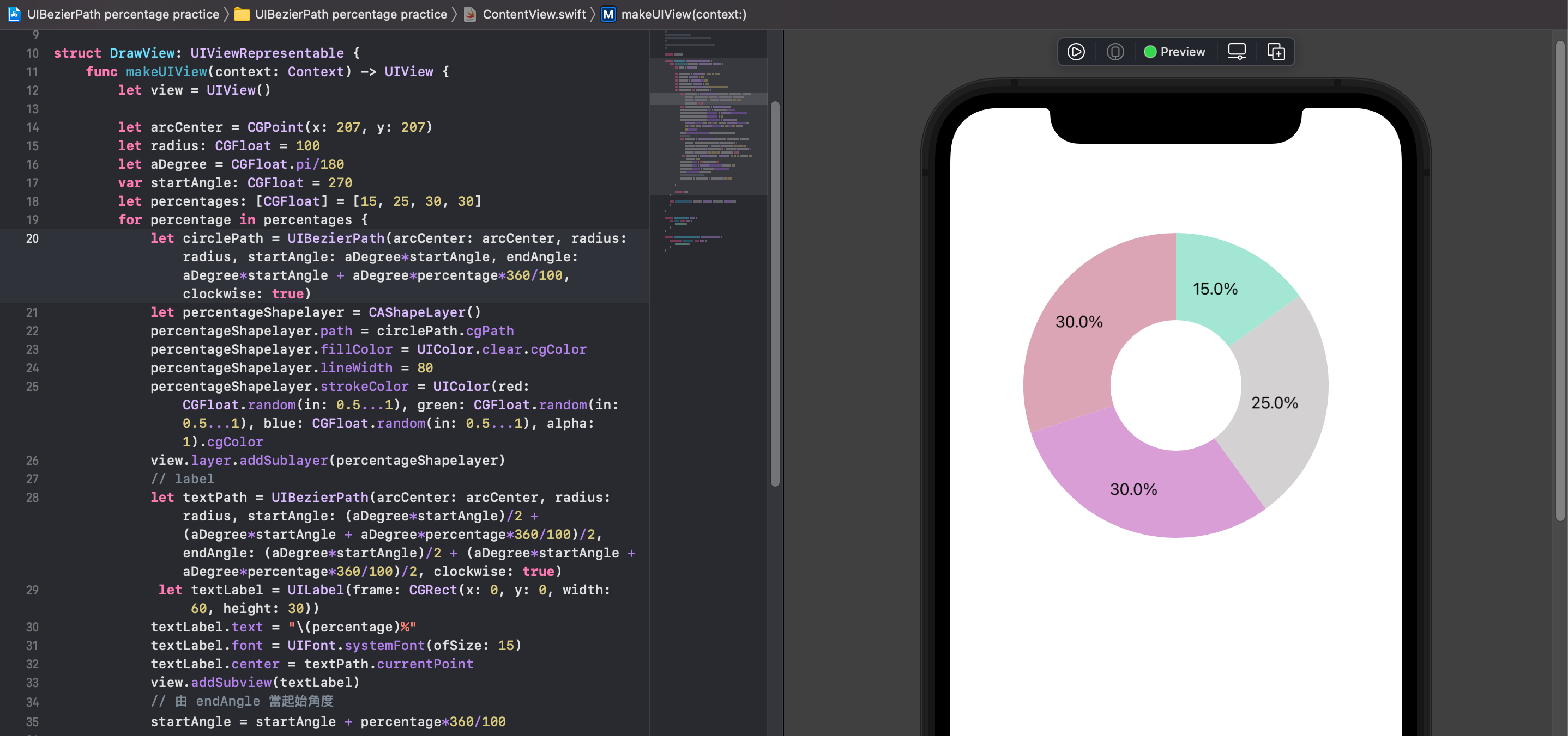 #16 Design circular progress ring, donut chart and pie chart with ...