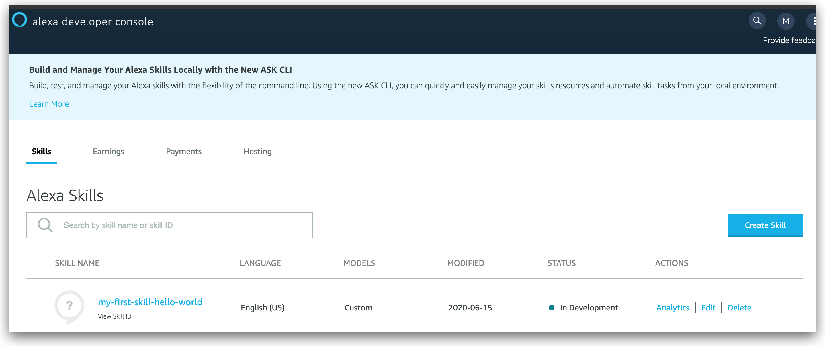Quickly Build an Alexa Skill Using ASK CLI | by Marcos Lombog | The Startup | Medium