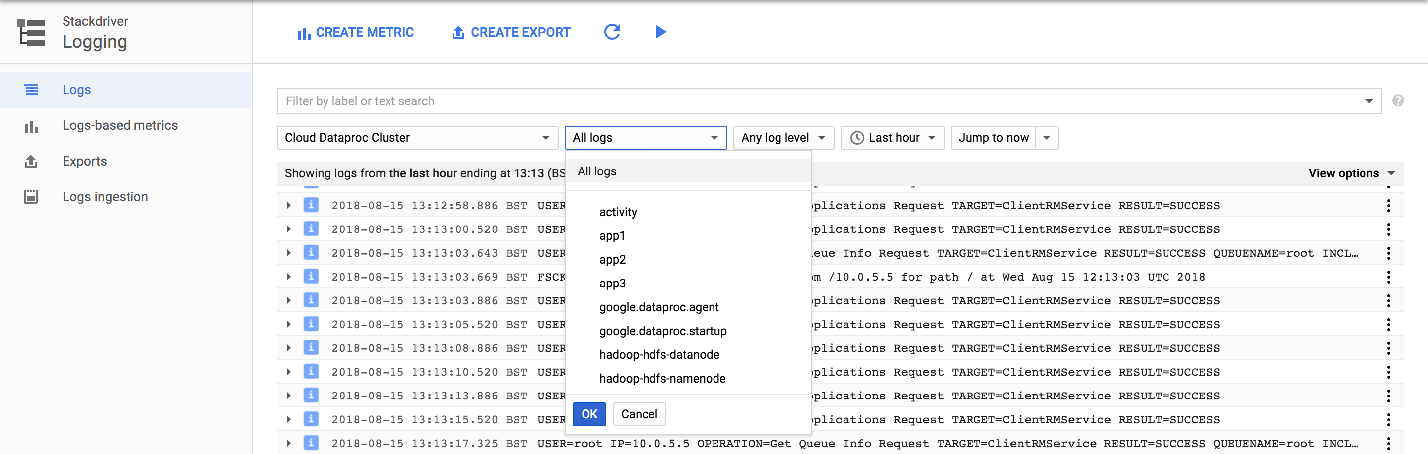 Get more value out of your application logs in Stackdriver | by Steven Cooper | dunnhumby Data ...