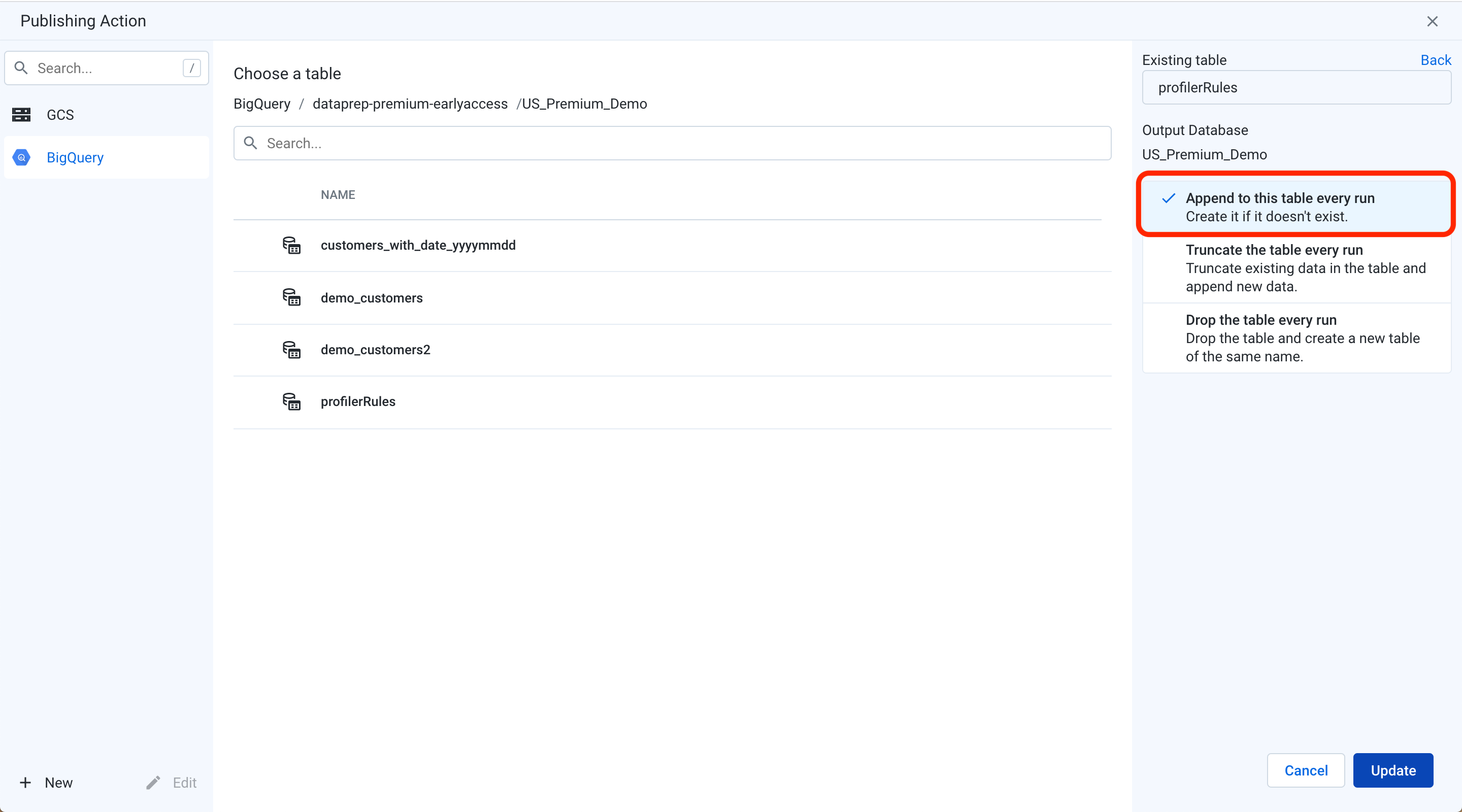 Publish Cloud Dataprep Profile Results to BigQuery | by Connor Carreras | The Startup | Medium