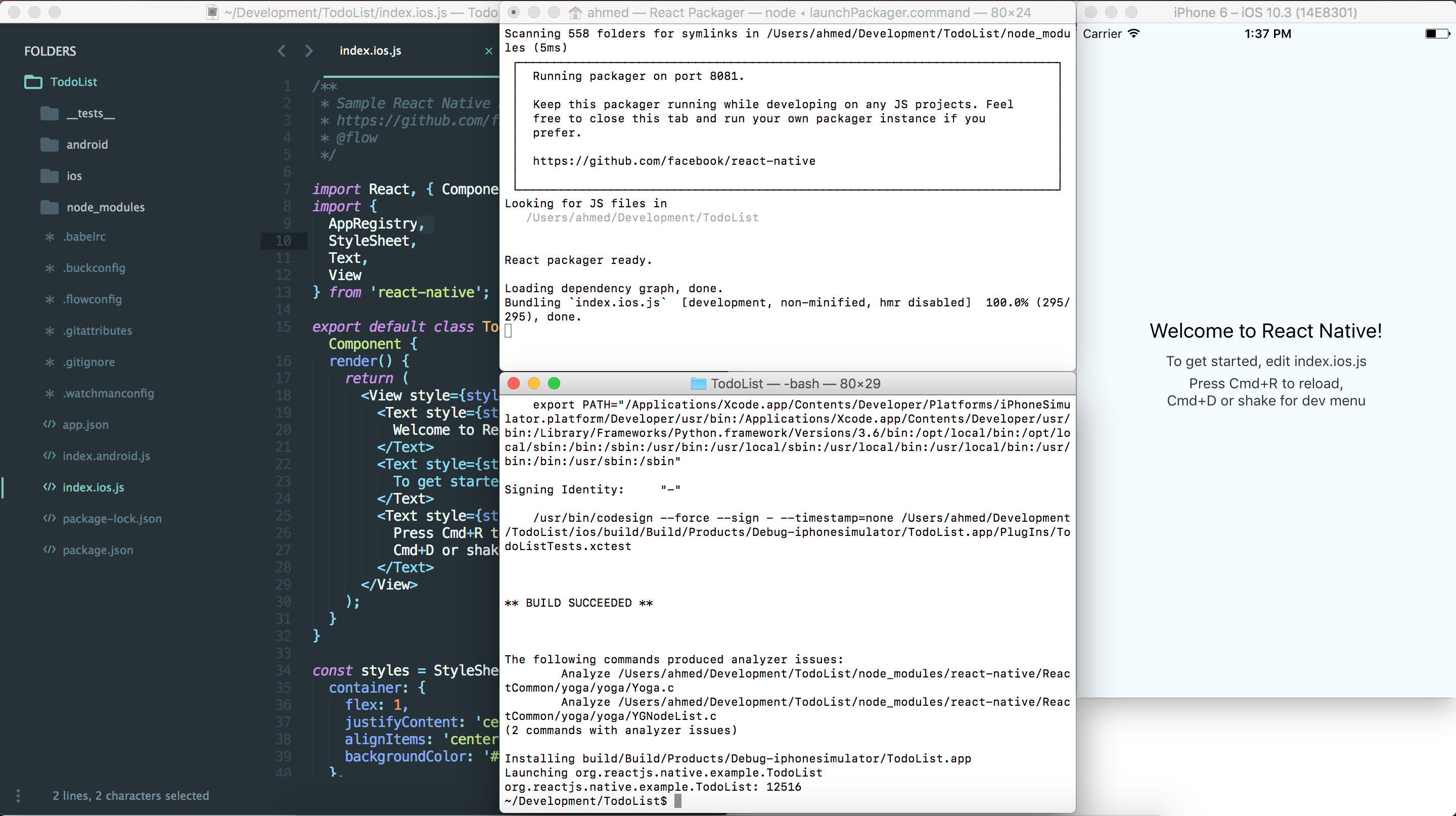 Todo App With React Native Codeburst
