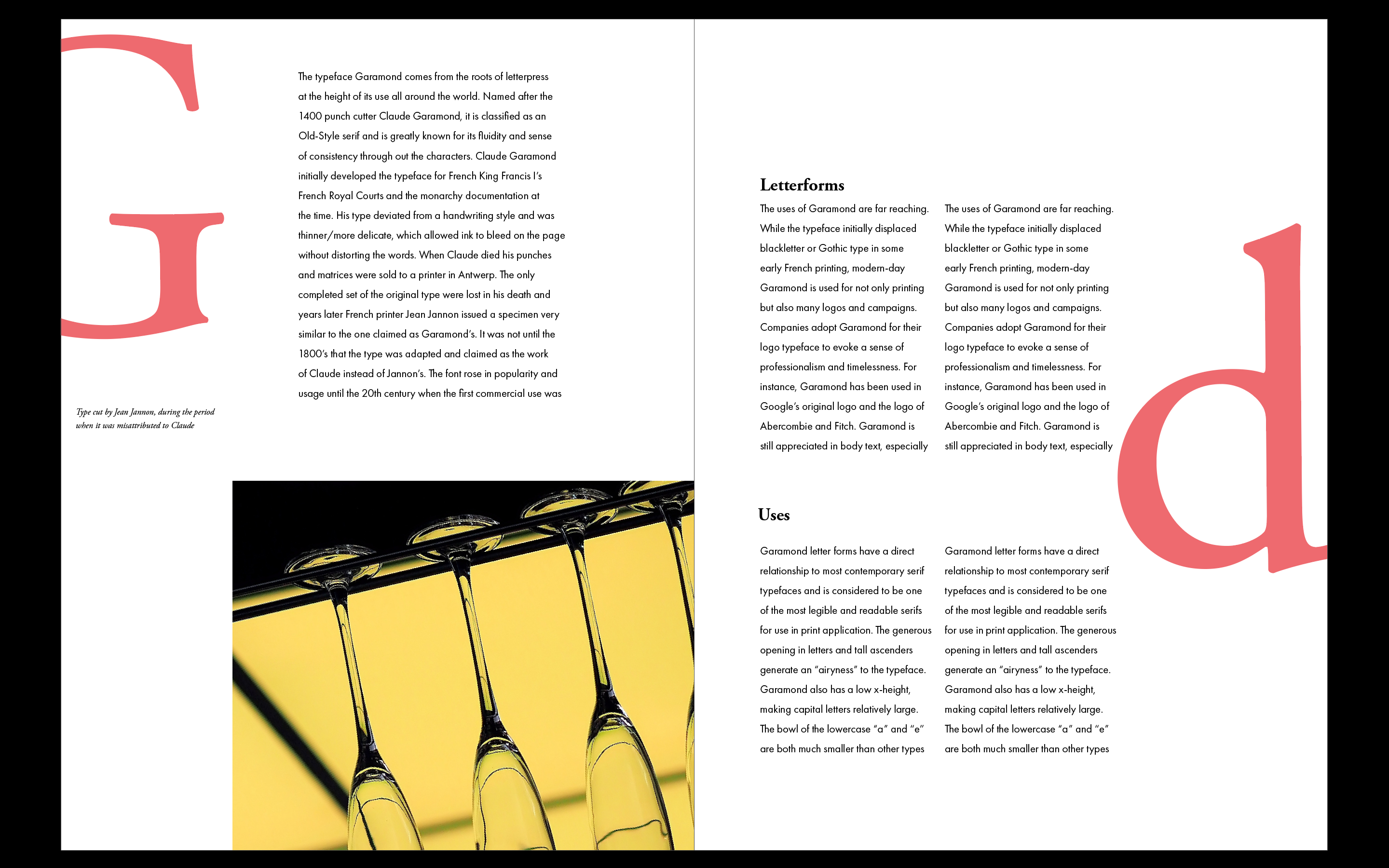 Typeface: Garamond. ABSTRACT | by Carolyn Chheath | Medium