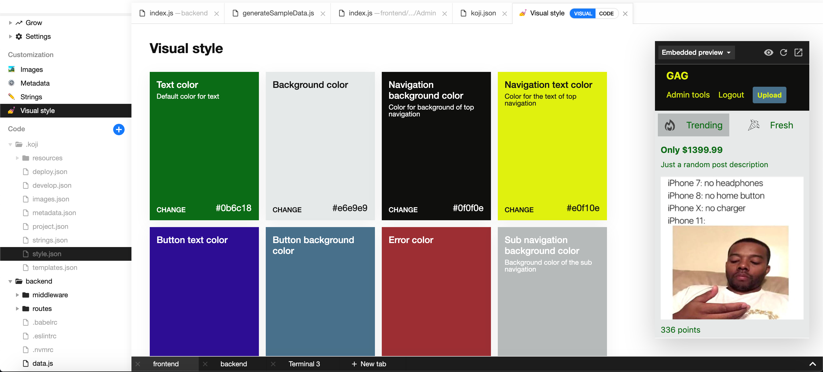 Instead of an app, I decided to build a reusable app template | by ...
