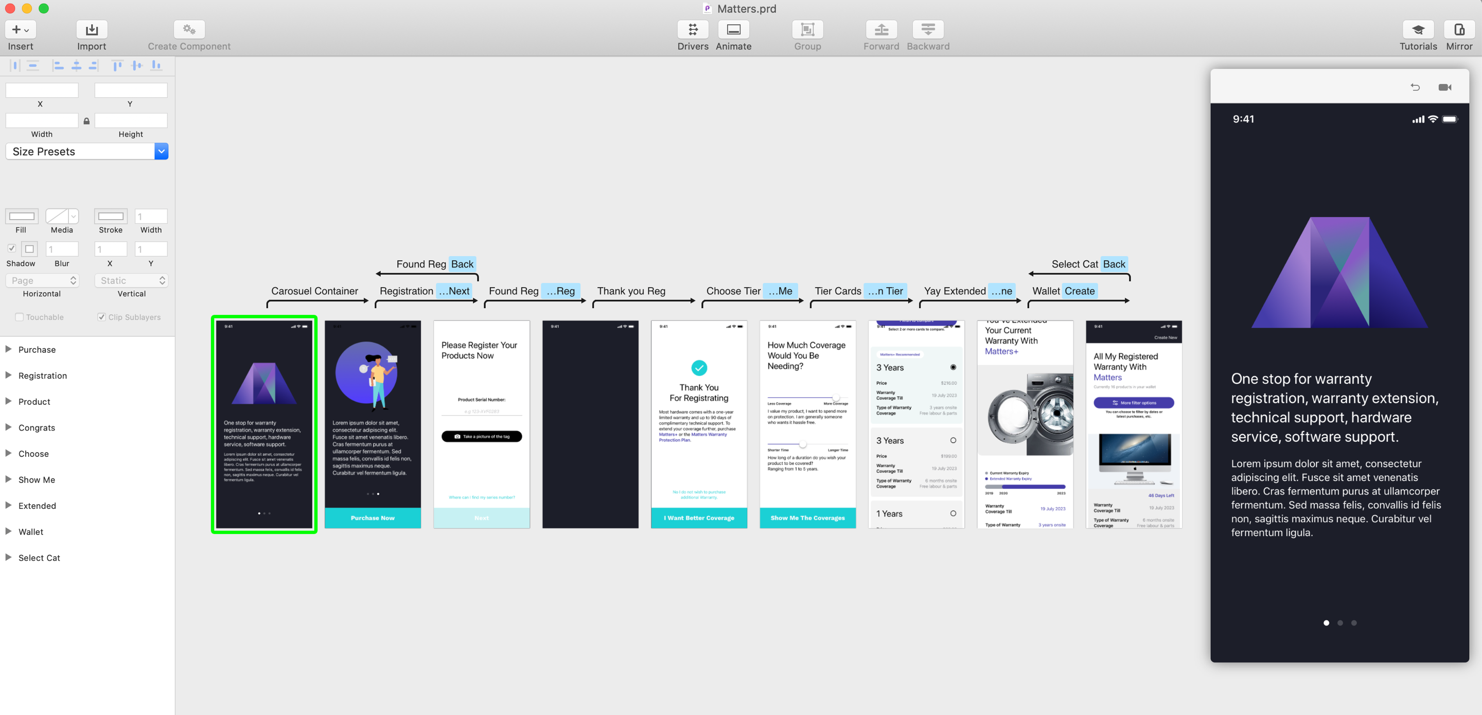 Mobile App to simplify tracking of warranty— UX/UI Case Study