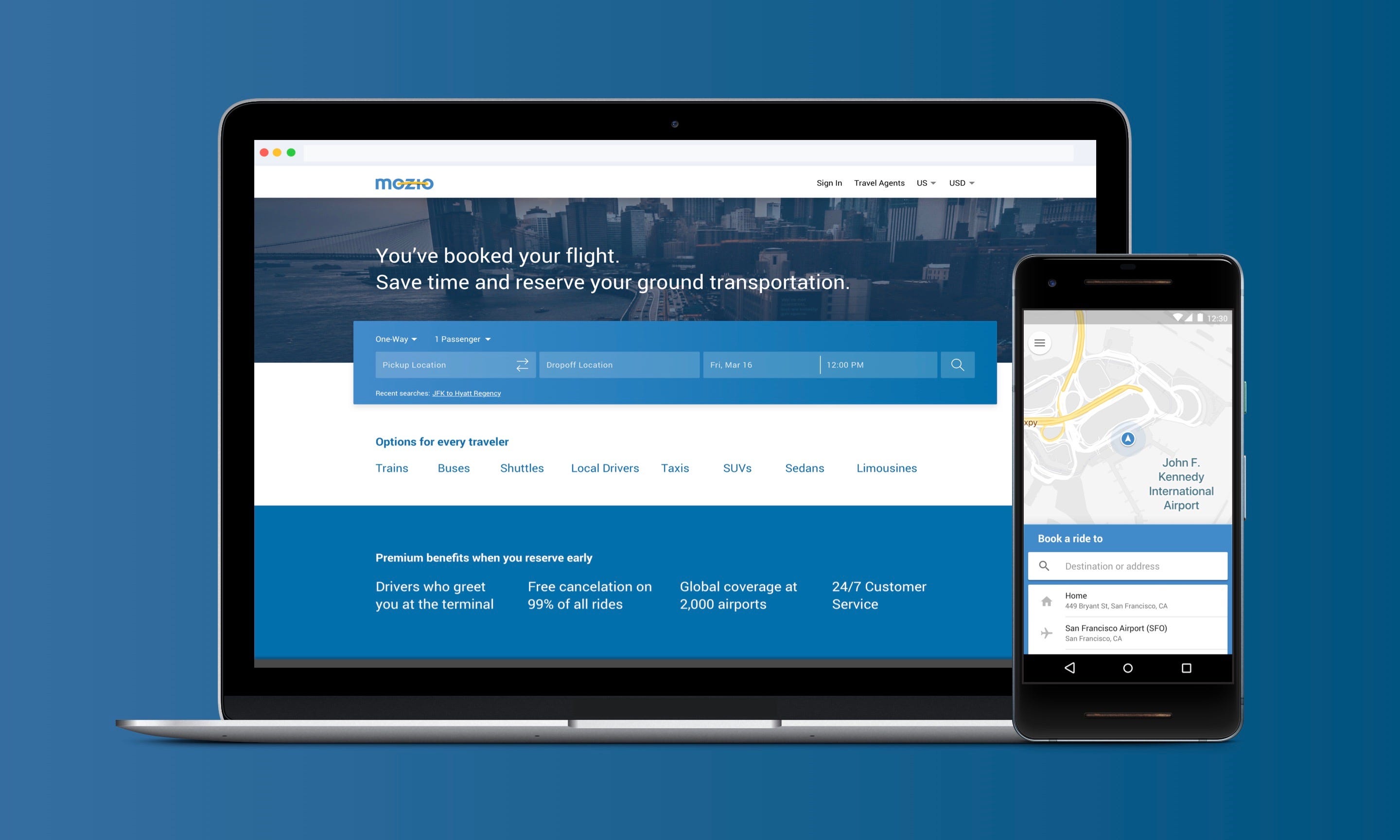 How Mozio can double down on material design | by Julian Jensen | UX ...