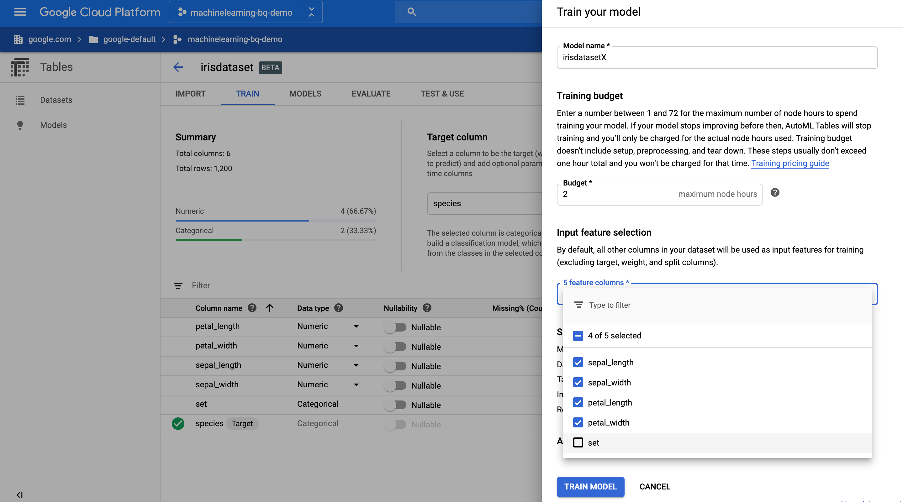 Creating, Hosting & Inferencing Machine Learning Model using Google Cloud Platform AutoML | by ...