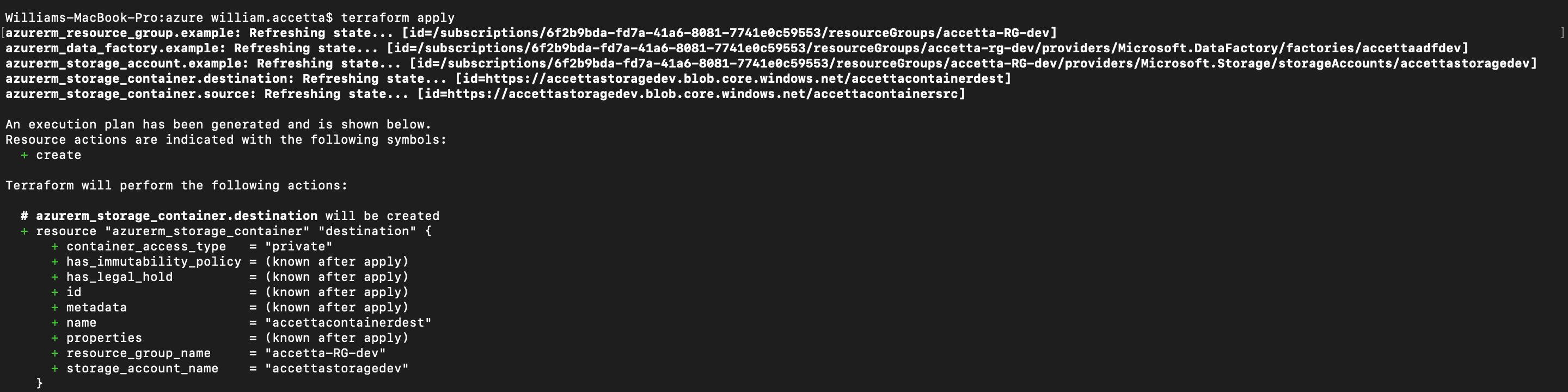 Automated File Movement In Azure Blob Storage Wdata Factory Terraform Setup By William