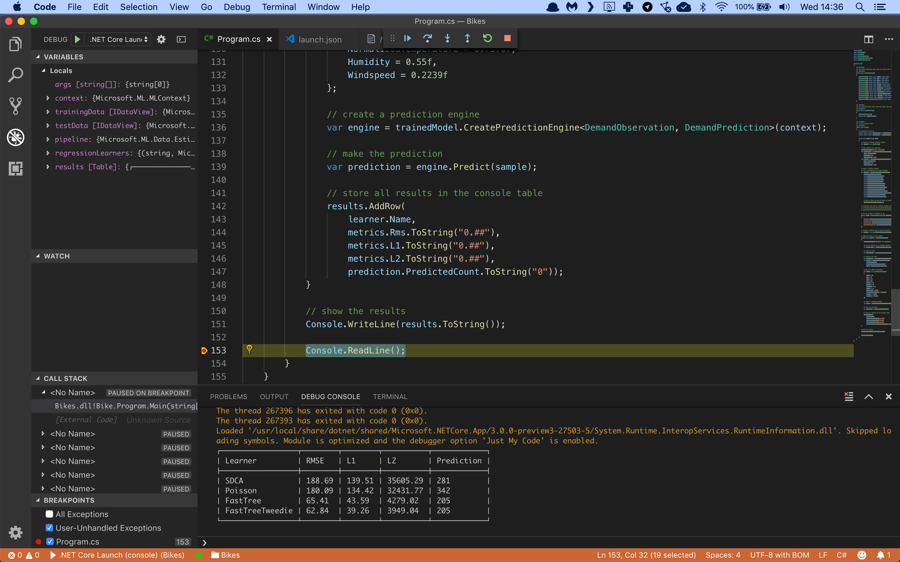 Predict Bike Sharing Demand With C# And ML.NET Machine Learning | by ...