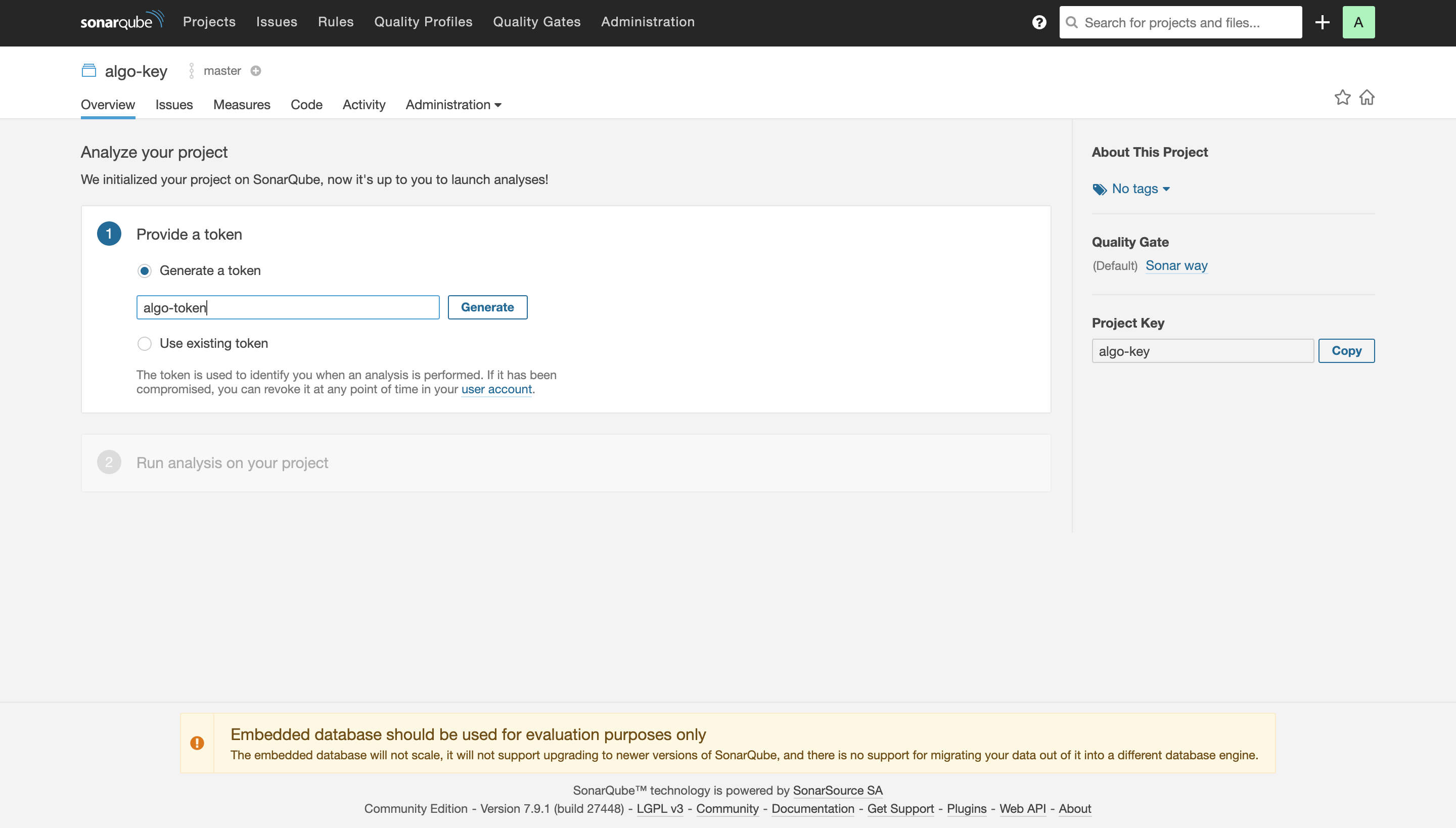 Integrate locally SonarQube in a Java project | by Alex Prut | Medium