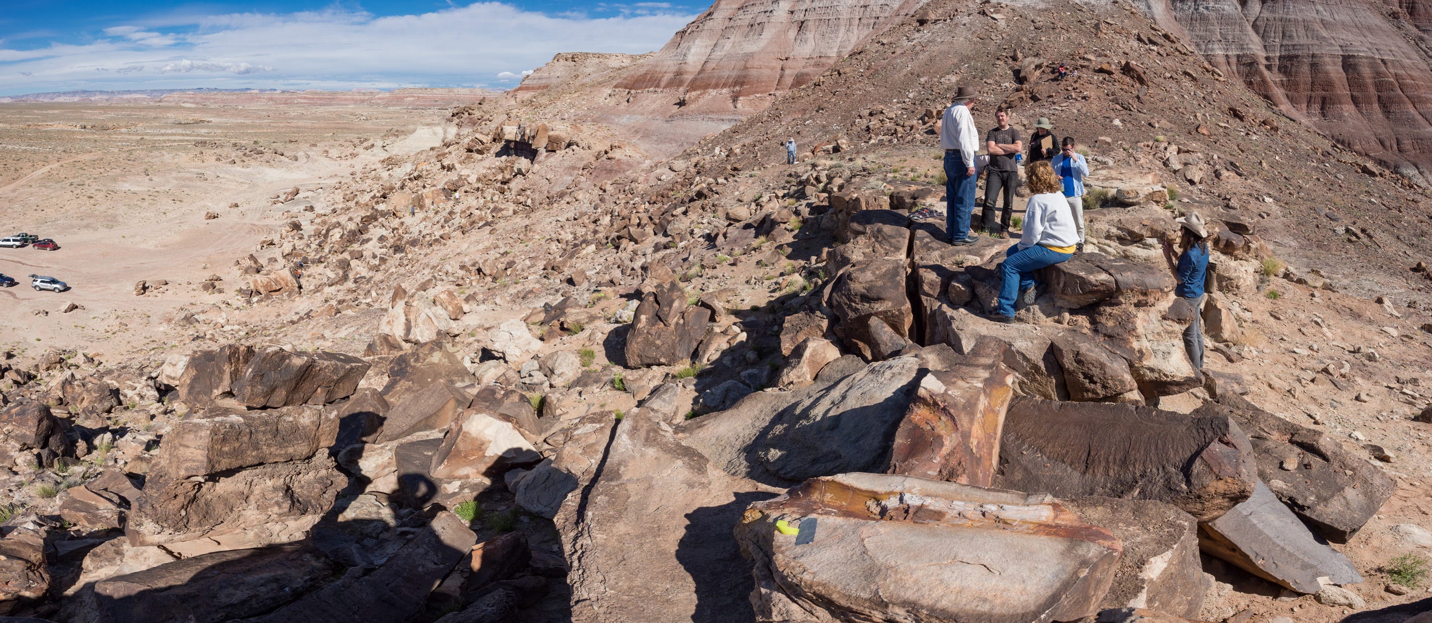Fossils, Geysers, and Rocks, oh my. Also, driving across Utah again ...
