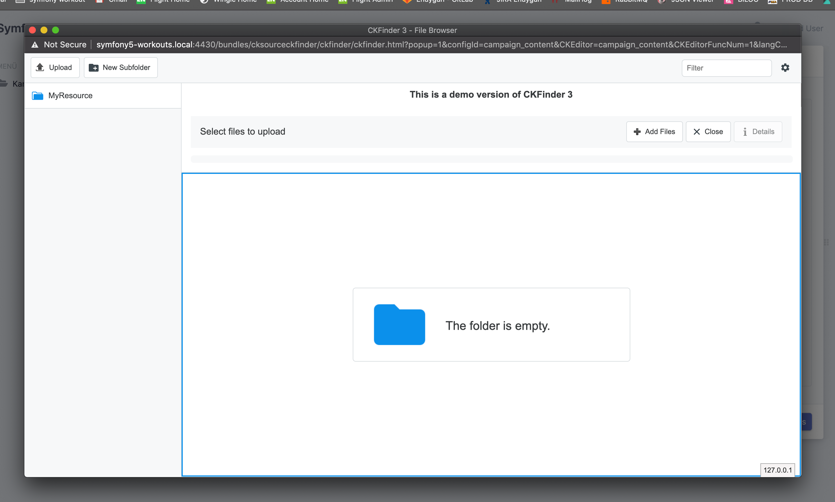Implementing CKEditor and CKFinder on EasyAdmin (Symfony5) | suleyman-aydoslu