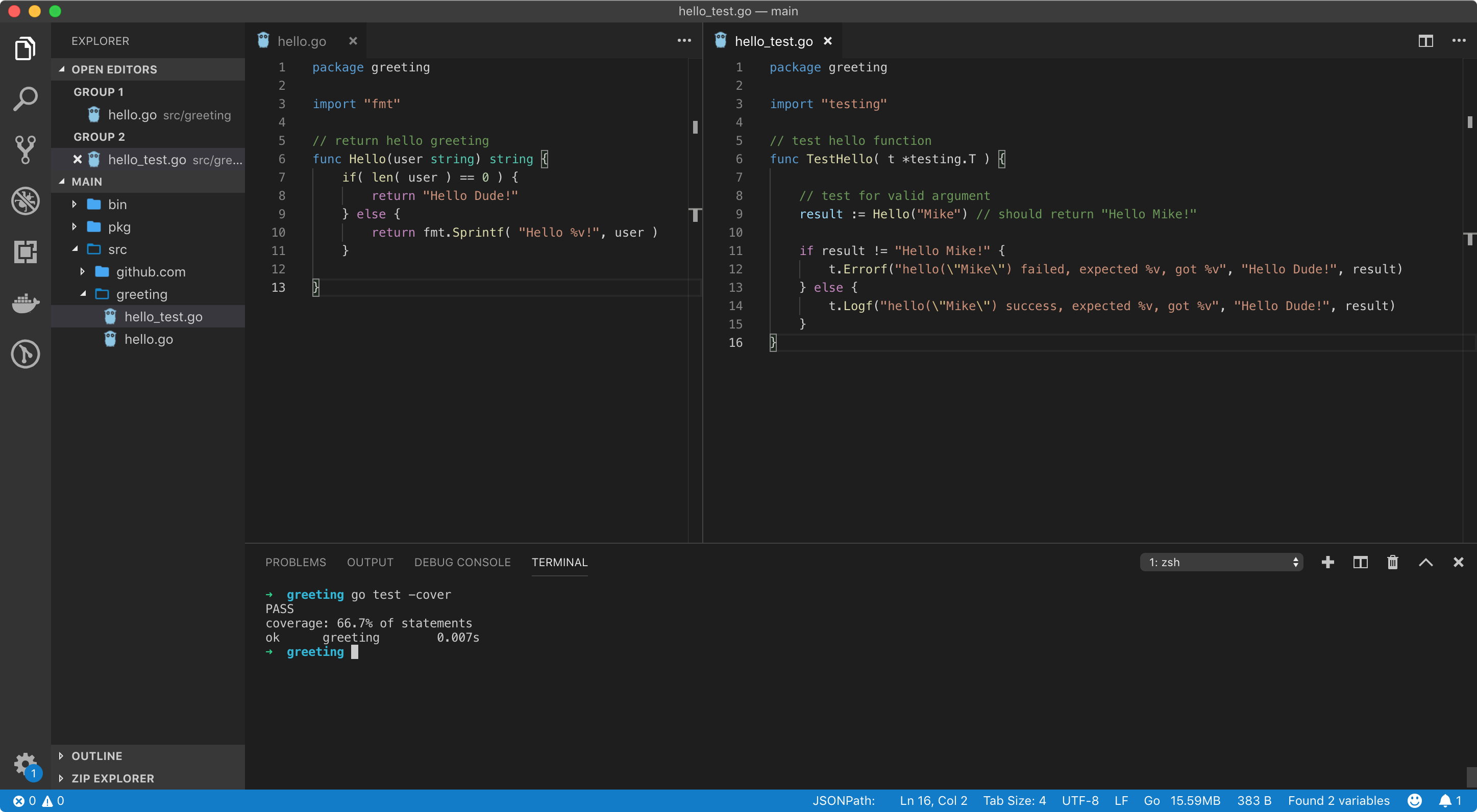 Unit Testing made easy in Go. In this article, we will learn about ...