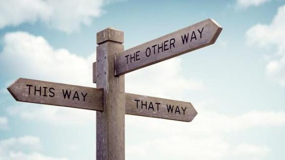 Being Unsure What Direction to Go | by Jillian Terrell | Medium