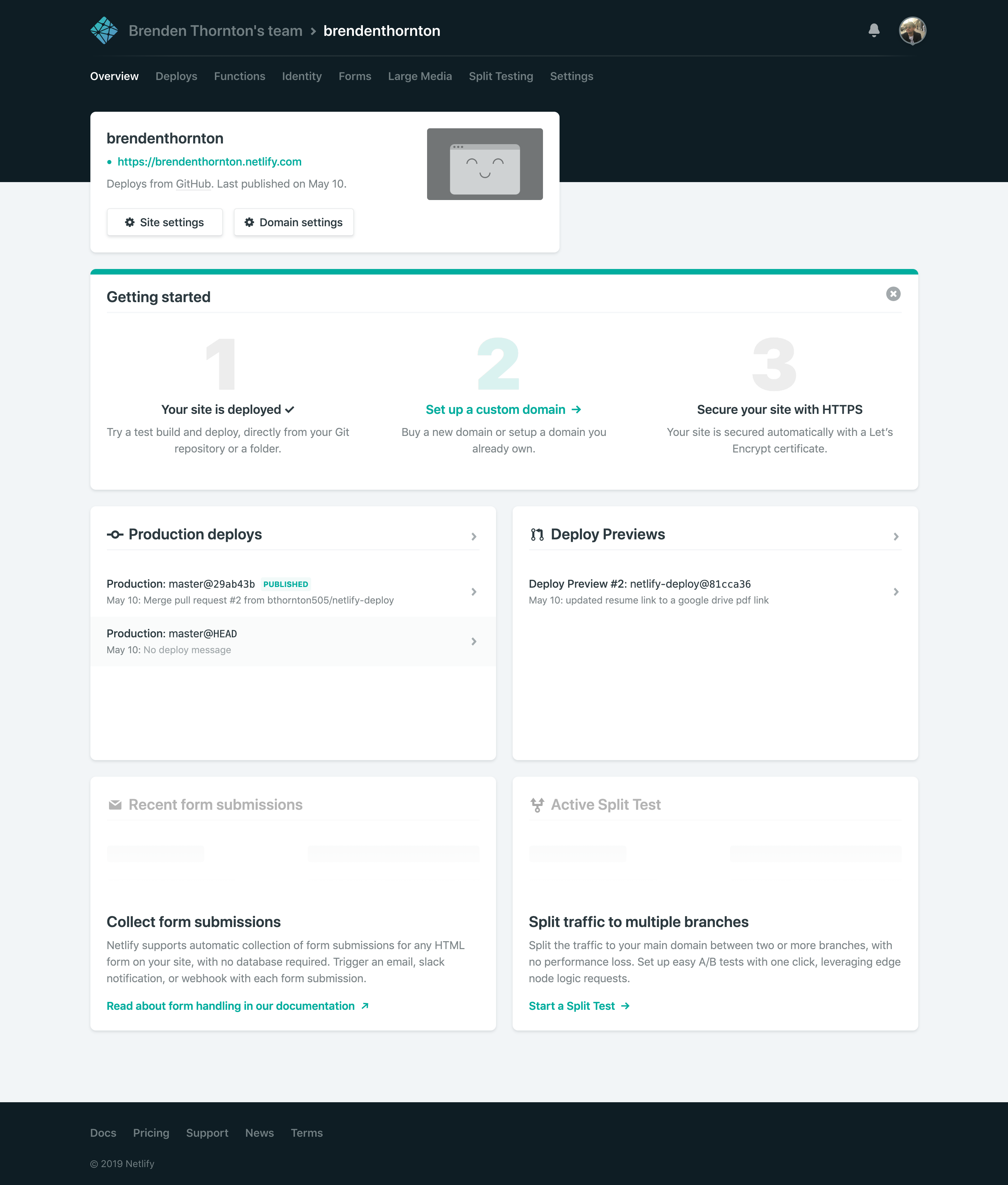 Continuous Integration With Netlify And Reactjs By Brenden Thornton Zero Equals False Medium