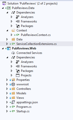 Creating a Multi-Project .Net Core Database Solution | by Richard Beggs | The Startup | Medium