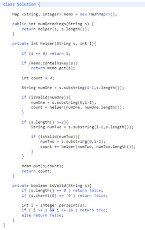 Leetcode: Q91 — Decode Ways [Medium] | by Haroon Siddiqui | Medium